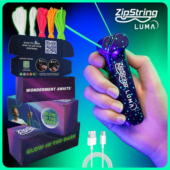 Buy ZipString Luma Glow in the Dark - MyDeal Australia