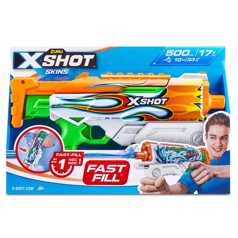 Buy Zuru XSHOT Fast Fill Skins Water Gun Hyperload - Blazer - MyDeal