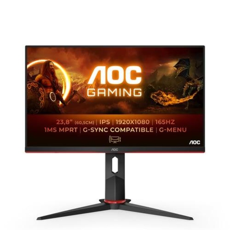 Buy 24G2SP - AOC 23.8' IPS, FHD, Adaptive Sync,1ms, 165Hz , 1xVGA, 2x ...