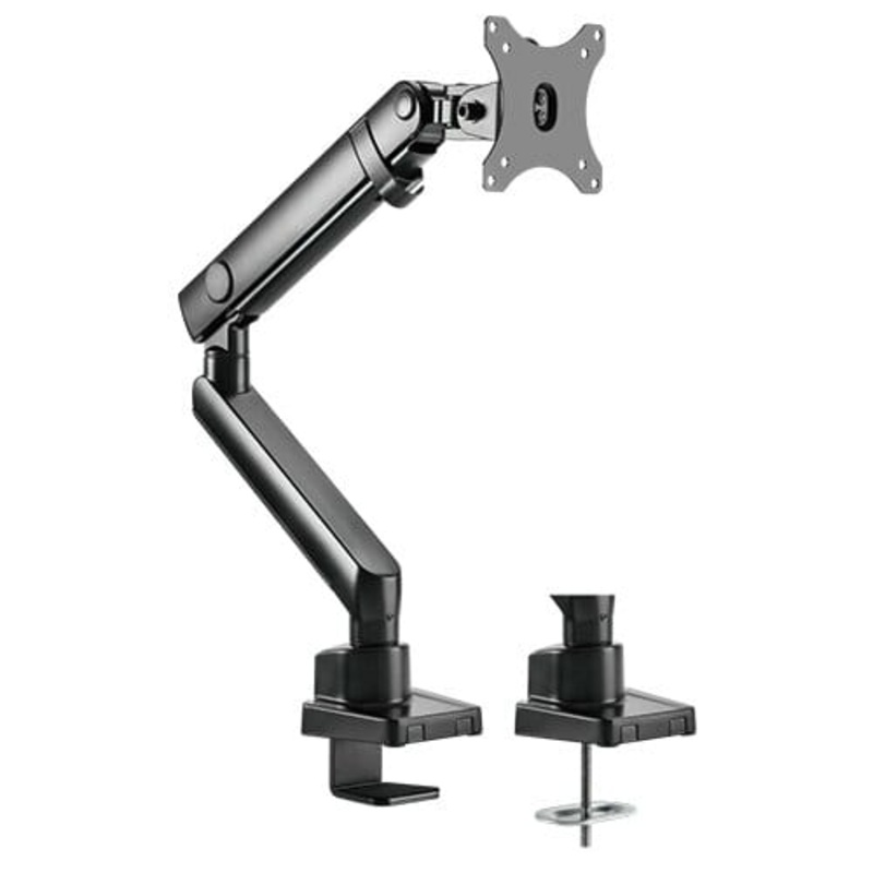 Buy Brateck Single Monitor Aluminium Slim Mechanical Spring Arm Fit ...