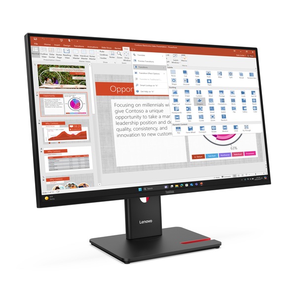 Buy LENOVO ThinkVision T27i-40 27' FHD Monitor 120Hz 1920x1080 16:9 ...