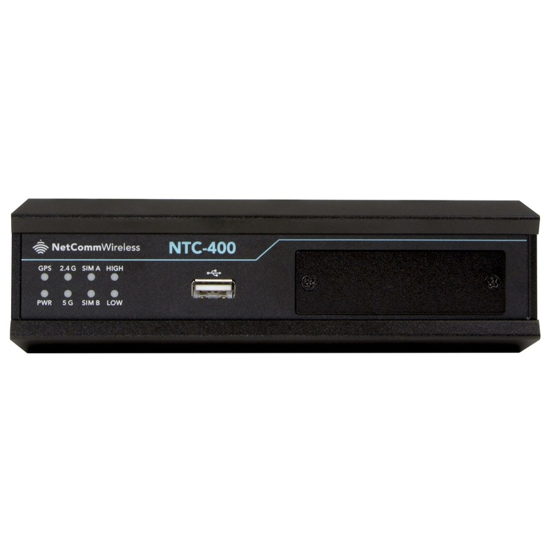 Buy NETCOMM Ntc-400 4g LTE Cat6 Industrial M2M Router With Dual SIM ...