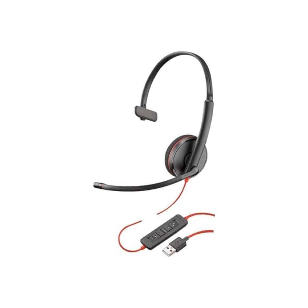 Buy POLY Blackwire 3210 Office/Call center USB-A Headset - MyDeal Australia