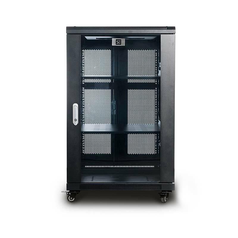 Buy Serveredge 18RU Fully Assembled Free Standing Server Cabinet - 600W ...
