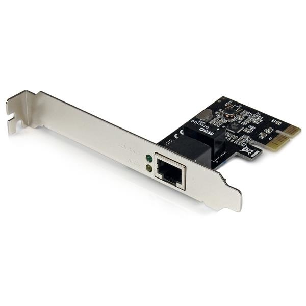 Buy StarTech 1 Port PCI Express PCIe Gigabit Network Server Adapter NIC ...