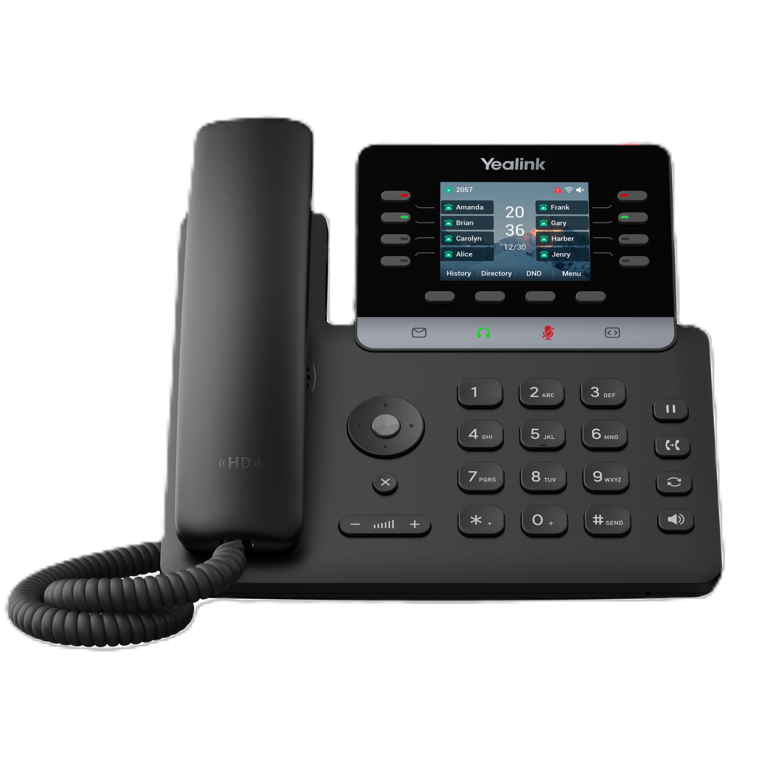 Buy Yealink SIP-T73U IP Phone, 2.8' Color Display, 12 SIP Accounts, HD ...