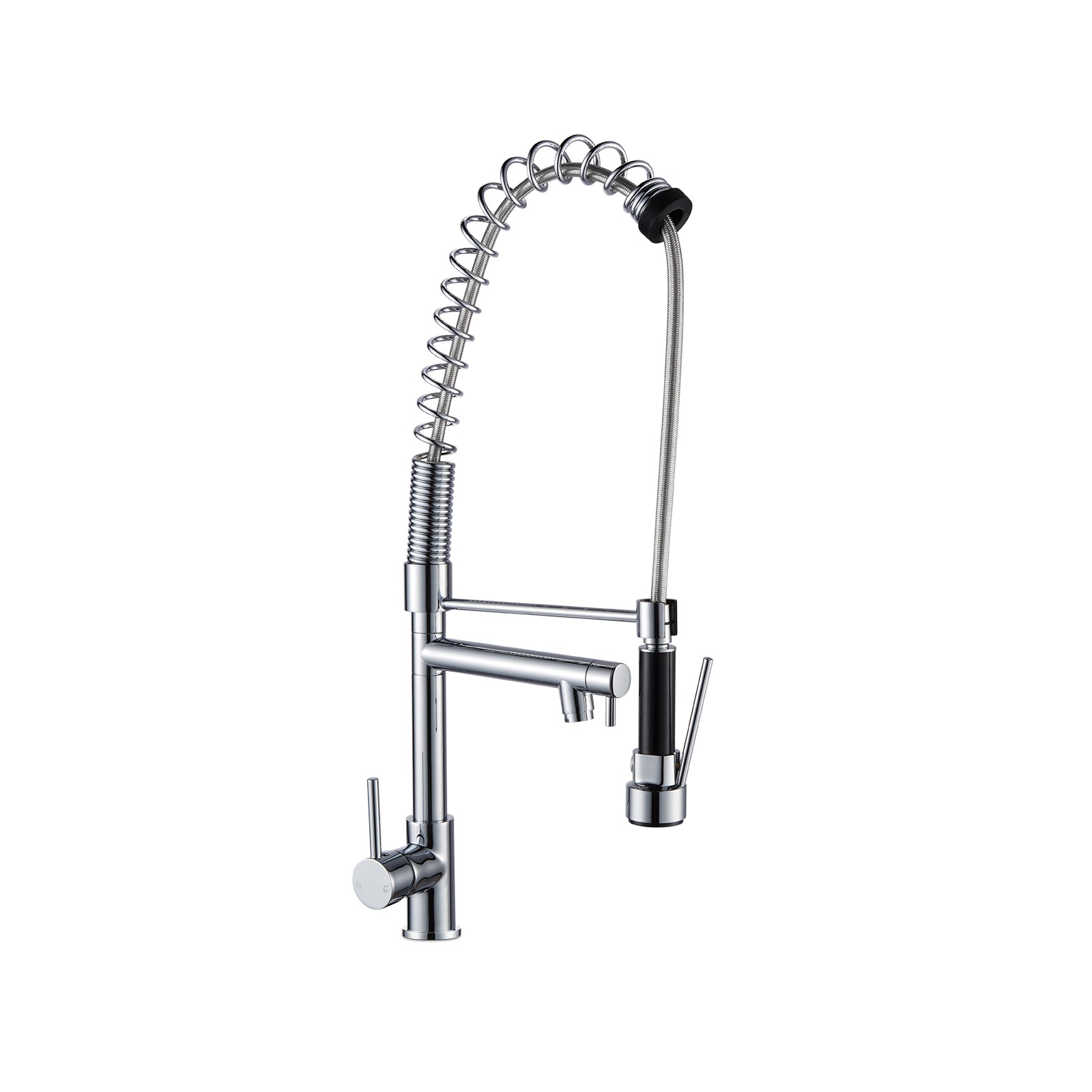 Buy Pull Out/Down Kitchen Mixer Tap 2 Spray Patterns Spout Shower Head ...