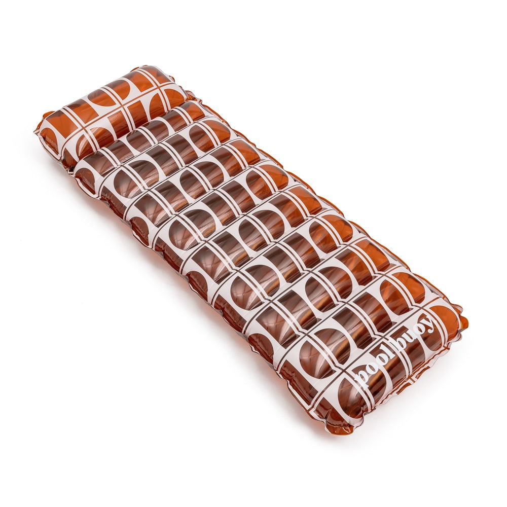 Buy Inflatable pool lilo - Hourglass Amber Lilo - MyDeal Australia