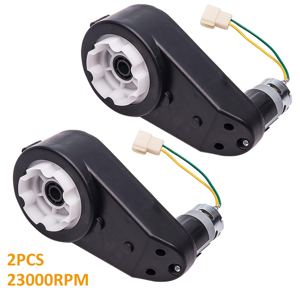 Buy 2PCS 12V 23000RPM Electric Motor Gear Box For Children Kids Ride On ...