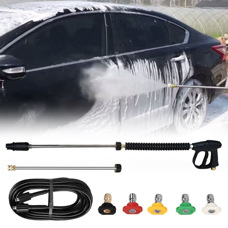 Buy 4500PSI High Pressure Spray Gun Wand Lance Water Washer Cleaner ...