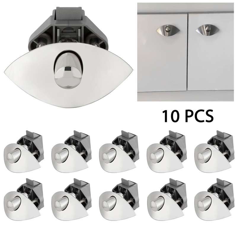 Buy OZNALA 10X Half Moon Handle Caravan RV Cupboard/ Drawer Zinc Alloy ...