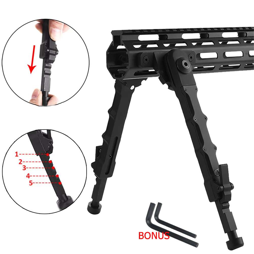 Buy V9 tripod divided tactical for M-LOK tactical metal bracket bipod ...