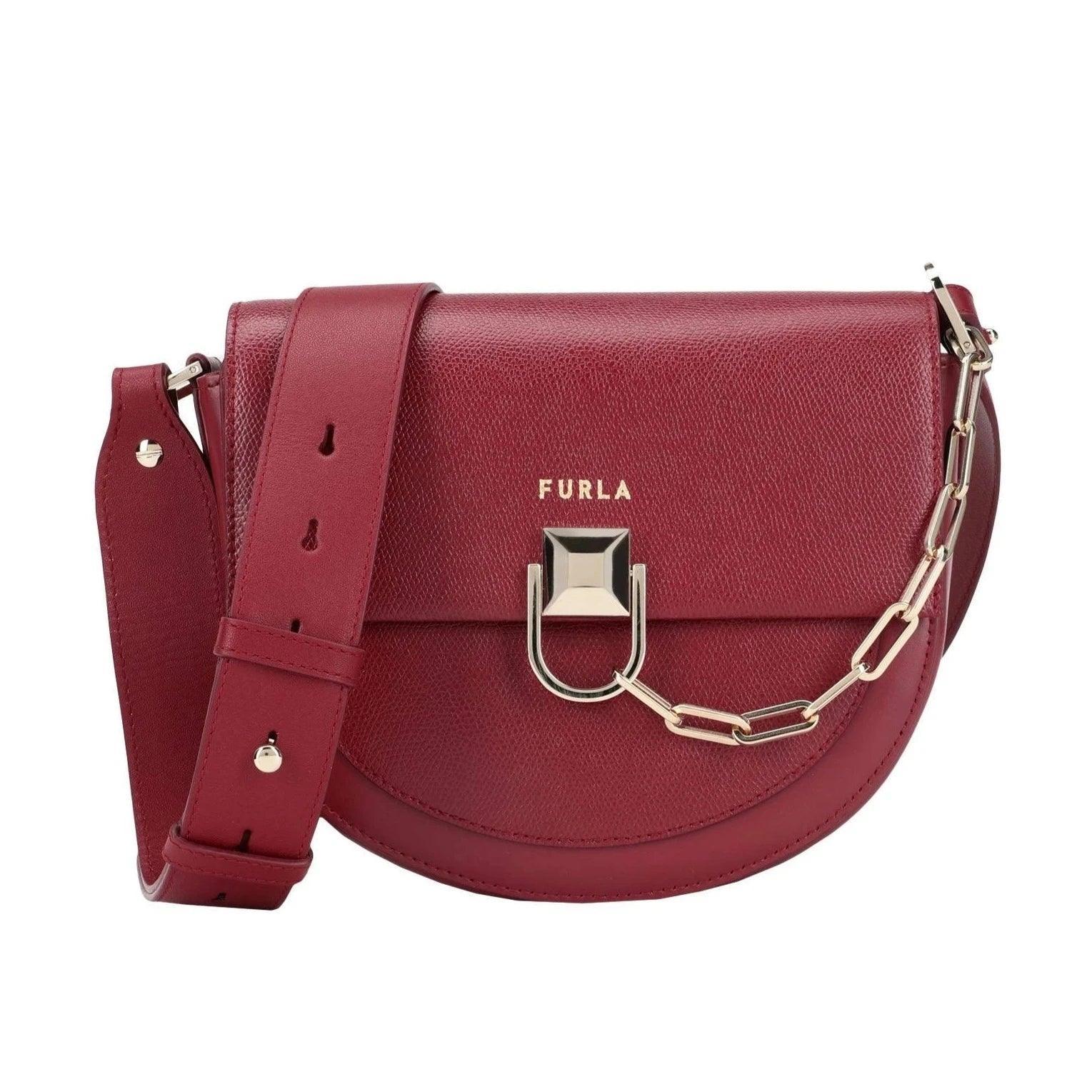 Buy Furla Miss Mimi Mini Crossbody Bag - Ciliegia Red - MyDeal Australia
