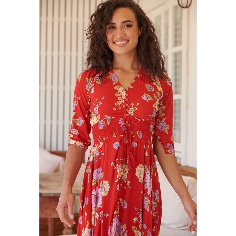 Buy JAASE Aiko Indiana Maxi Dress - MyDeal
