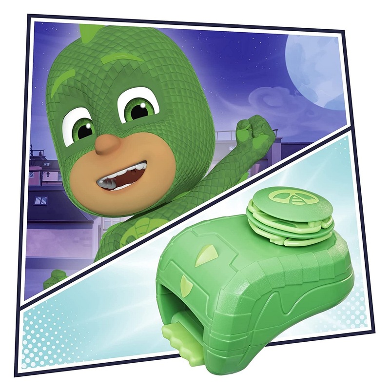 Buy PJ MASKS Gekko Hero Gauntlet - Costume and Dress-Up Toy with Spinning Shield - MyDeal