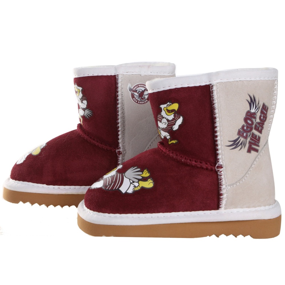 Buy TEAM UGGS Kids NRL Ugg Boots, Manly Sea Eagles - MyDeal Australia