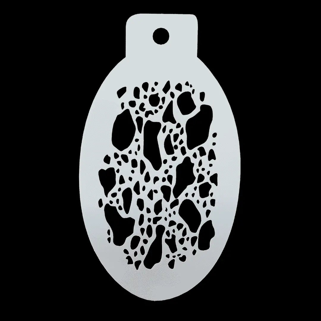 Buy FLIP Face Painting Stencil - 02 Gravel Texture - MyDeal Australia