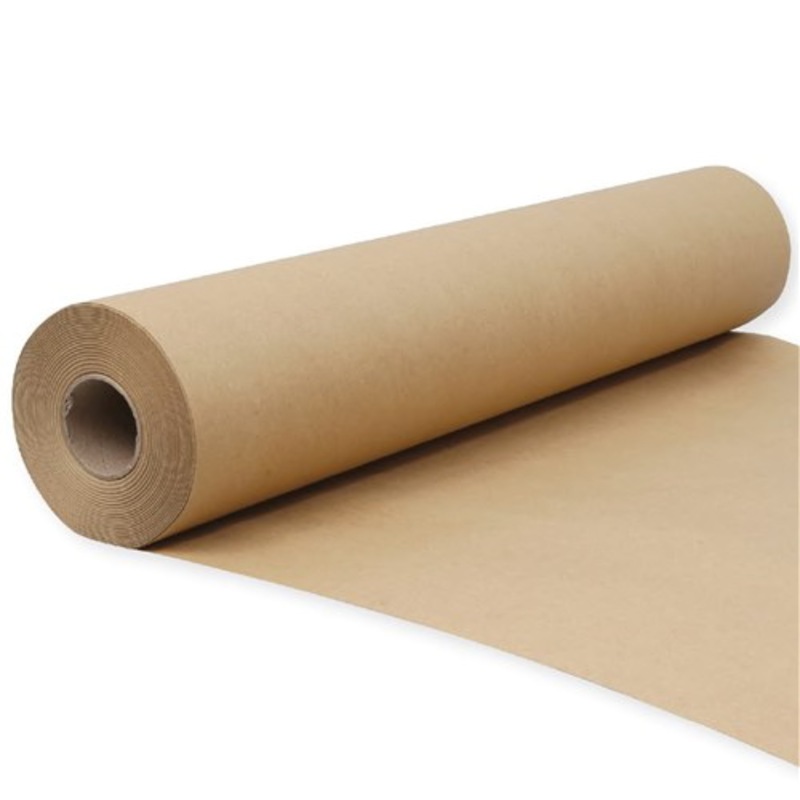 Buy Kraft Paper Roll 500mm x 60m Brown 70gsm - MyDeal