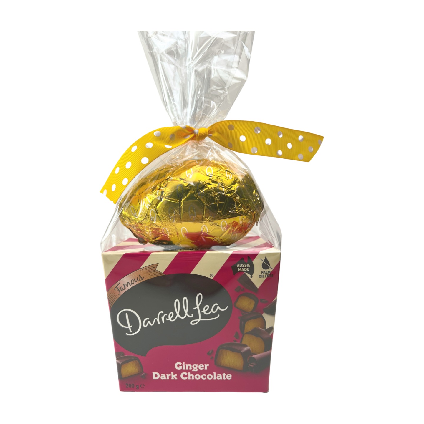 Buy 2025 Darrell Lea Dark Ginger Egg Easter Pack - MyDeal Australia