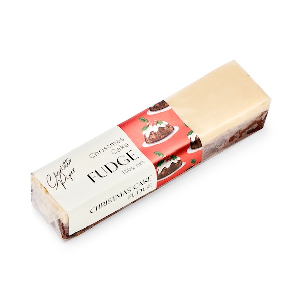 Buy Charlotte Piper Xmas Cake Fudge 130g - MyDeal Australia