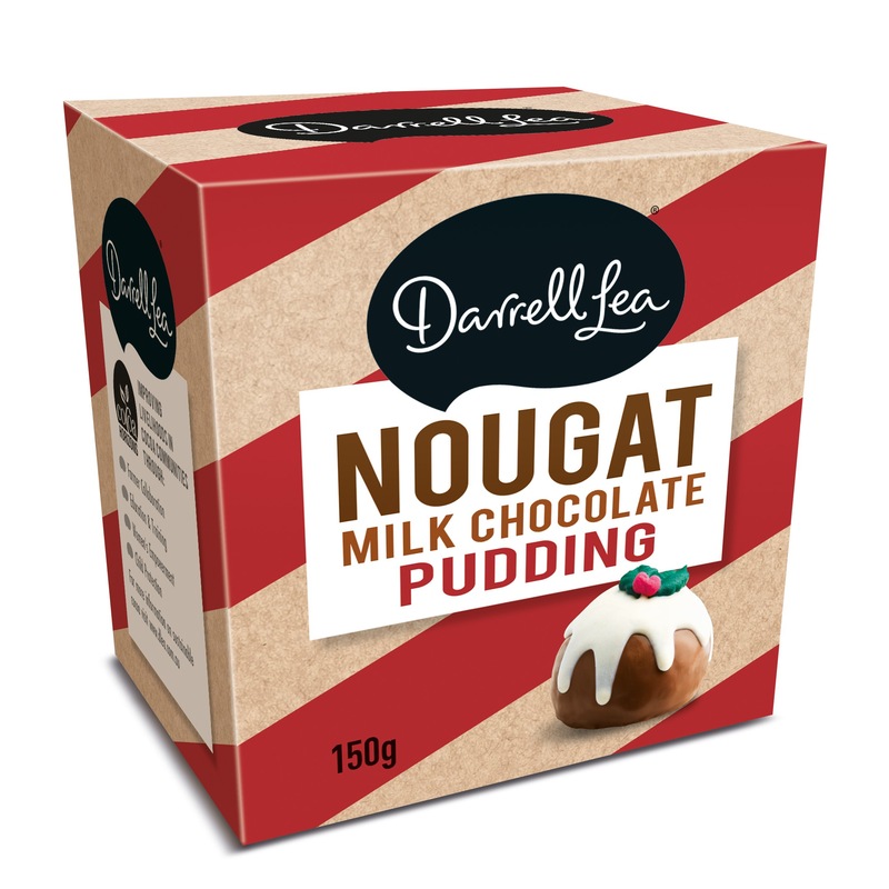 Buy Darrell Lea Christmas Nougat Pudding - Milk 150g - MyDeal