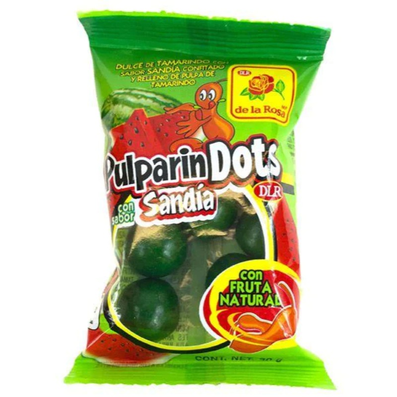 Buy De la Rosa Pulparindots Tamarind Candy Watermelon 30g - MyDeal
