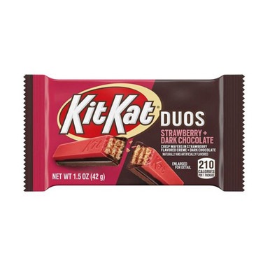 Buy KIT KAT DUOS Strawberry + Dark Chocolate 85g - MyDeal Australia