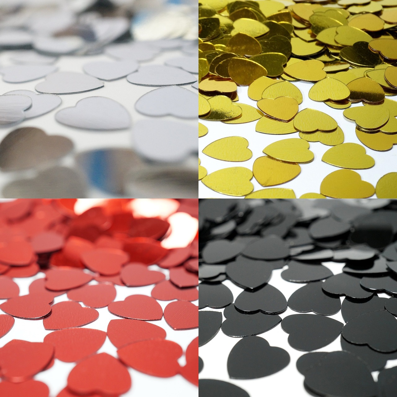 Buy Wedding Table Scatters 25 Grams Party Decorations Foil Confetti ...