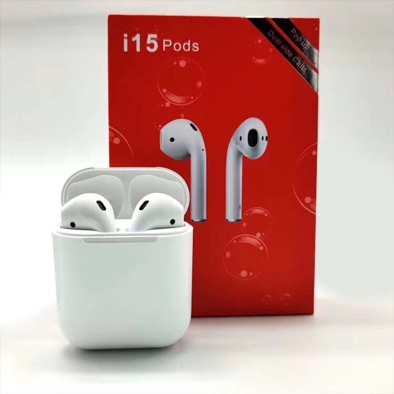 Buy i15 Pods Pop up Earbuds Headphones Bluetooth 5.0 Tws Touch Control ...