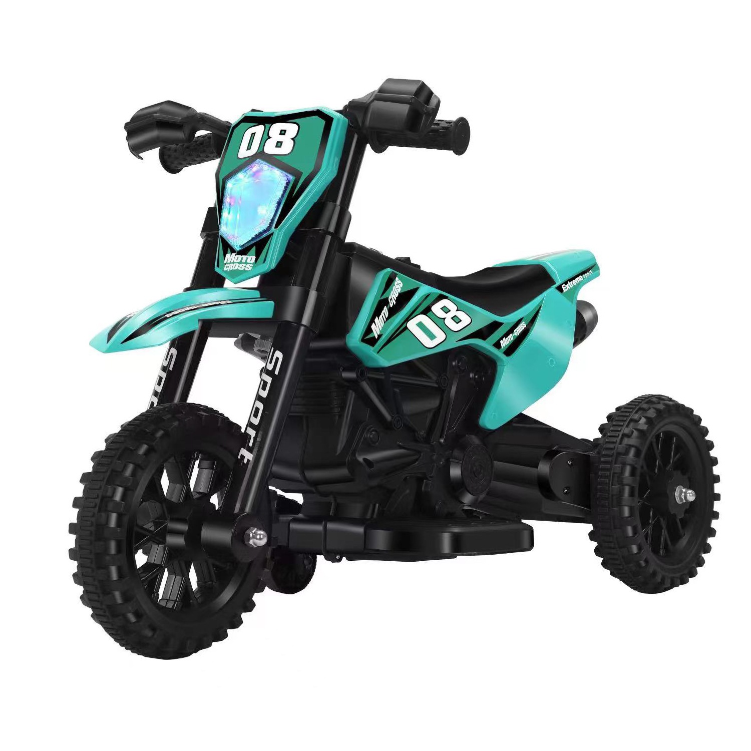 Buy Green 6v Kids Ride on 3 Wheeler Electric Dirt Bike - POSHO - MyDeal ...