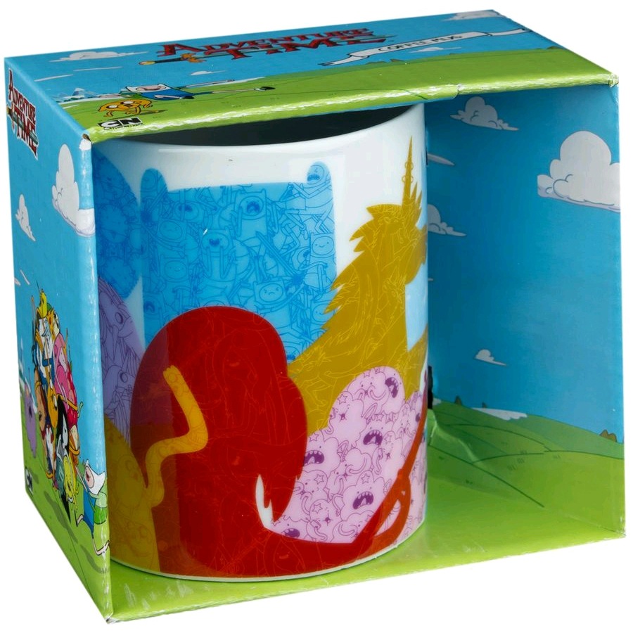 Buy Adventure Time Coffee Mug - Silhouettes - MyDeal Australia