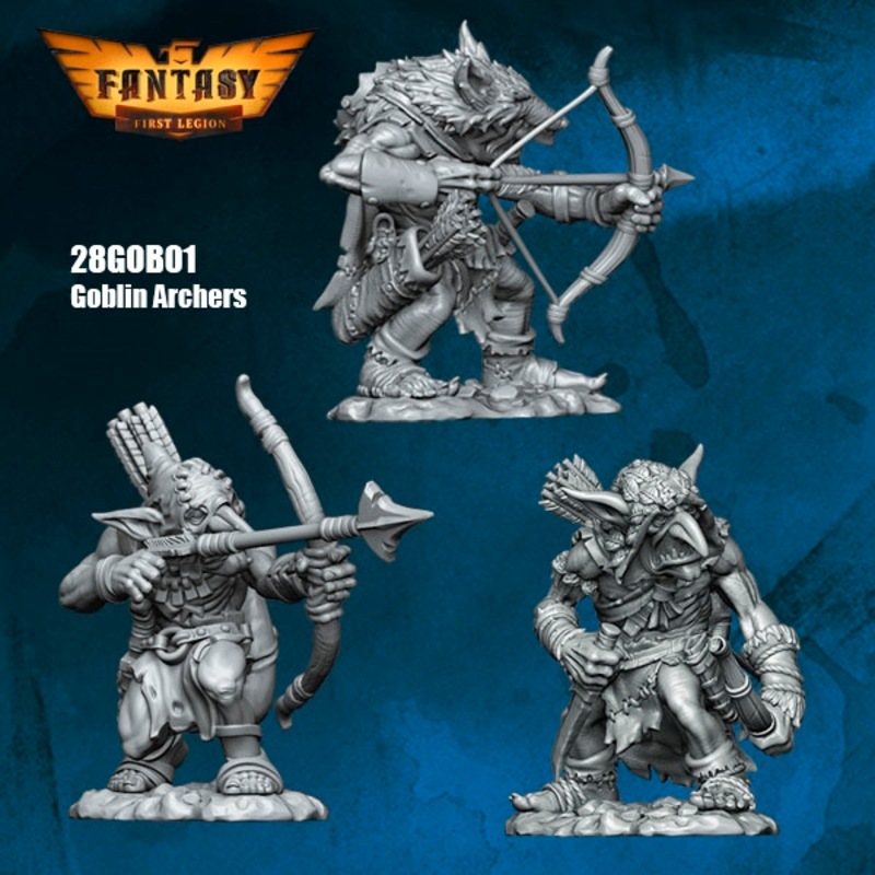 Buy First Legion 28GOB01 Goblin Archers - 3 Different Goblins - MyDeal