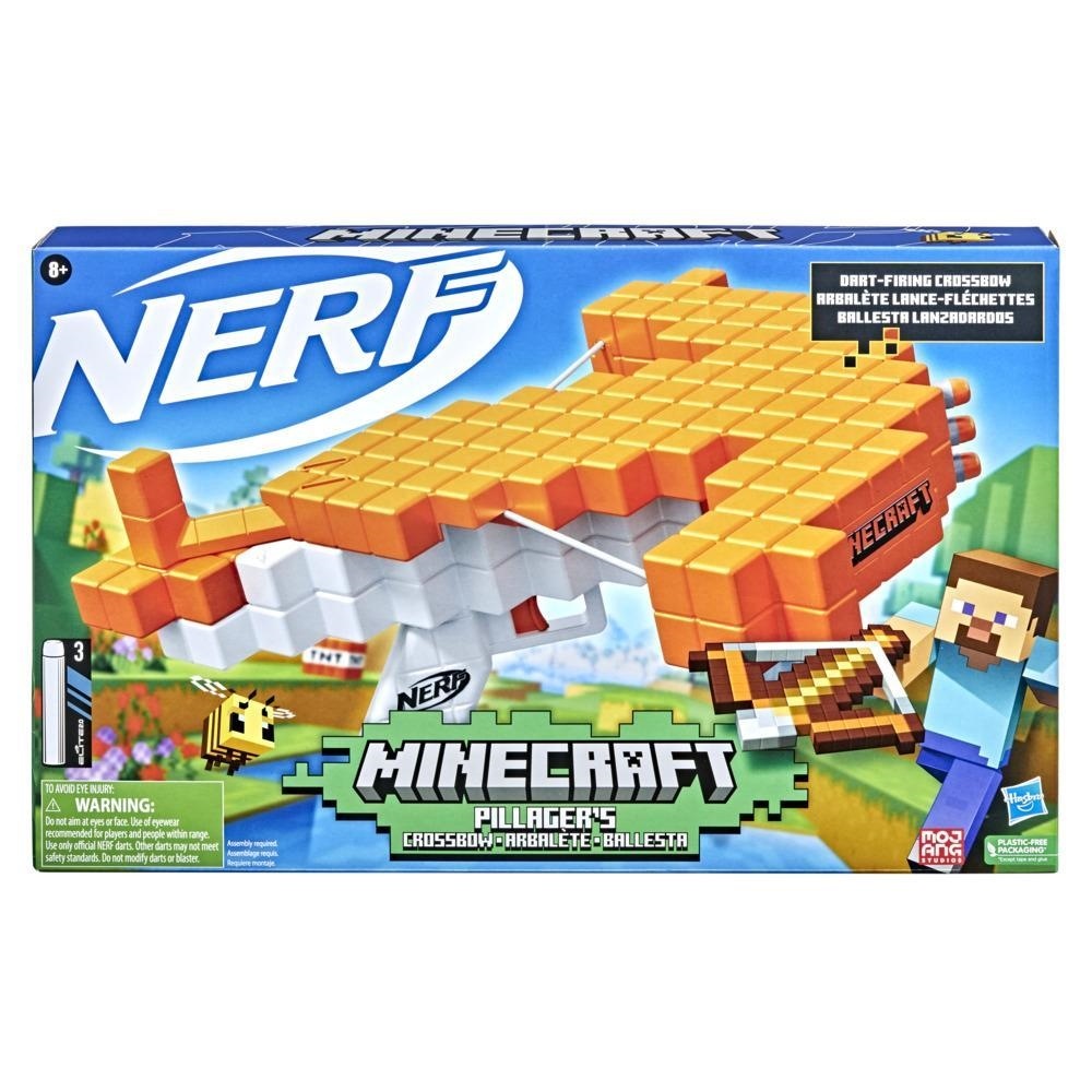 Buy Nerf Minecraft Pillager's Crossbow - MyDeal Australia