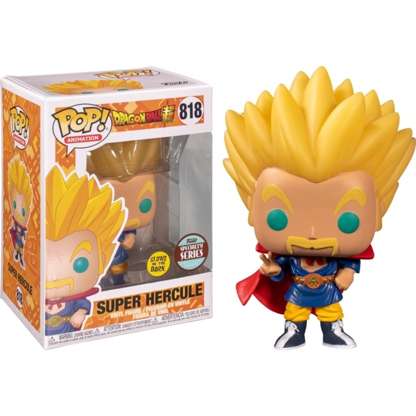 Buy POP Dragon Ball Super Super Saiyan Hercule Glow - MyDeal Australia