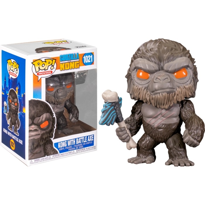 Buy POP Godzilla vs Kong - Kong with Battle Axe - MyDeal Australia