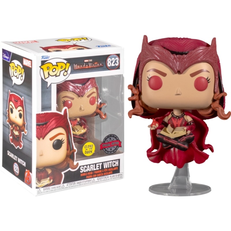 Buy POP WandaVision Scarlet Witch Glow (RS) - MyDeal
