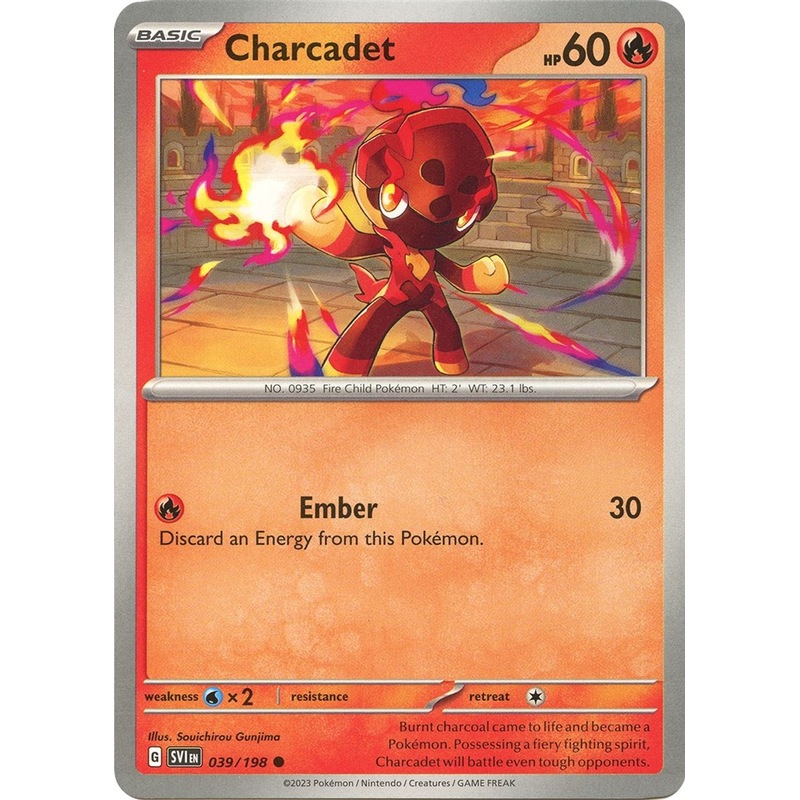 Buy Charcadet Common - 039/198 - Pokemon TCG SV01: Scarlet & Violet ...