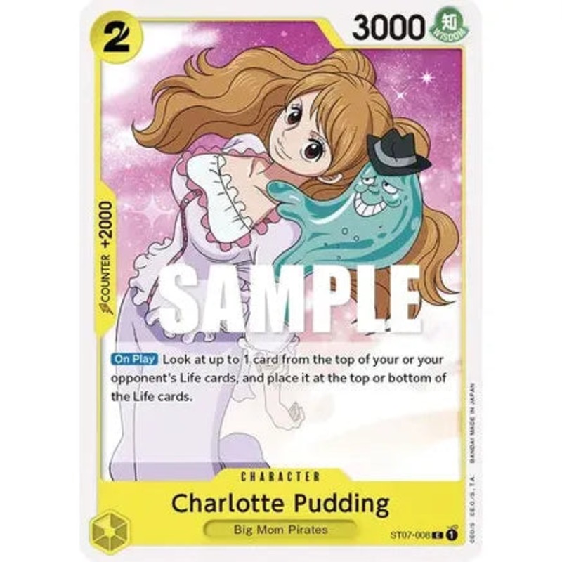 Buy Charlotte Pudding ST07-008 - One Piece Card Game Starter Deck 7 ...
