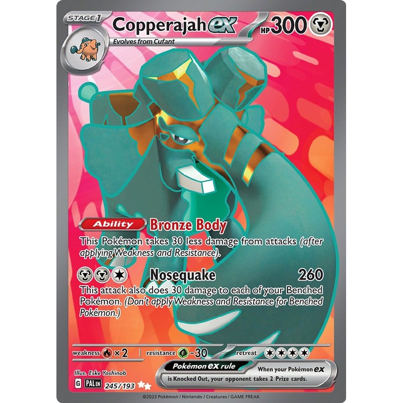 Buy Copperajah ex 245/193 Ultra Rare - Pokemon TCG SV02: Paldea Evolved ... Buy Copperajah ex 245/193 Ultra Rare - Pokemon TCG SV02: Paldea Evolved ...