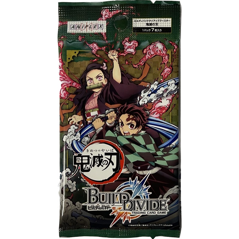 Buy Demon Slayer, Build Divide TCG Booster Pack - Kimetsu No Yaiba - MyDeal