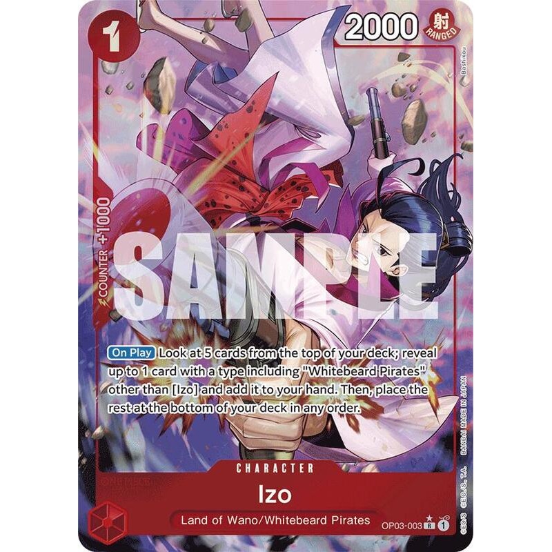 Buy Izo OP03-003 R (parallel) - One Piece Premium Booster - The Best - MyDeal