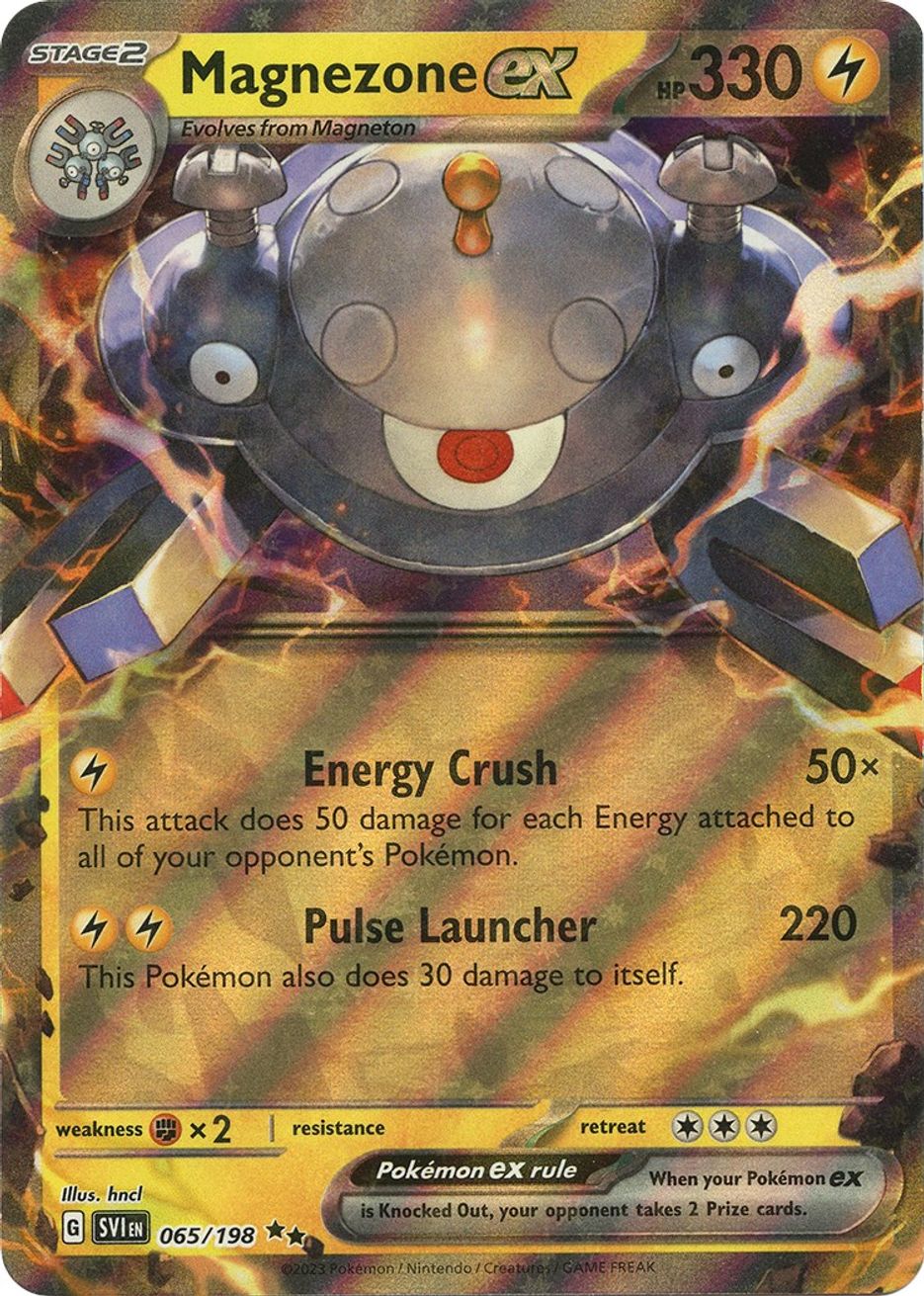 Buy Magnezone ex Double Rare - 065/198 - Pokemon TCG SV01: Scarlet ...
