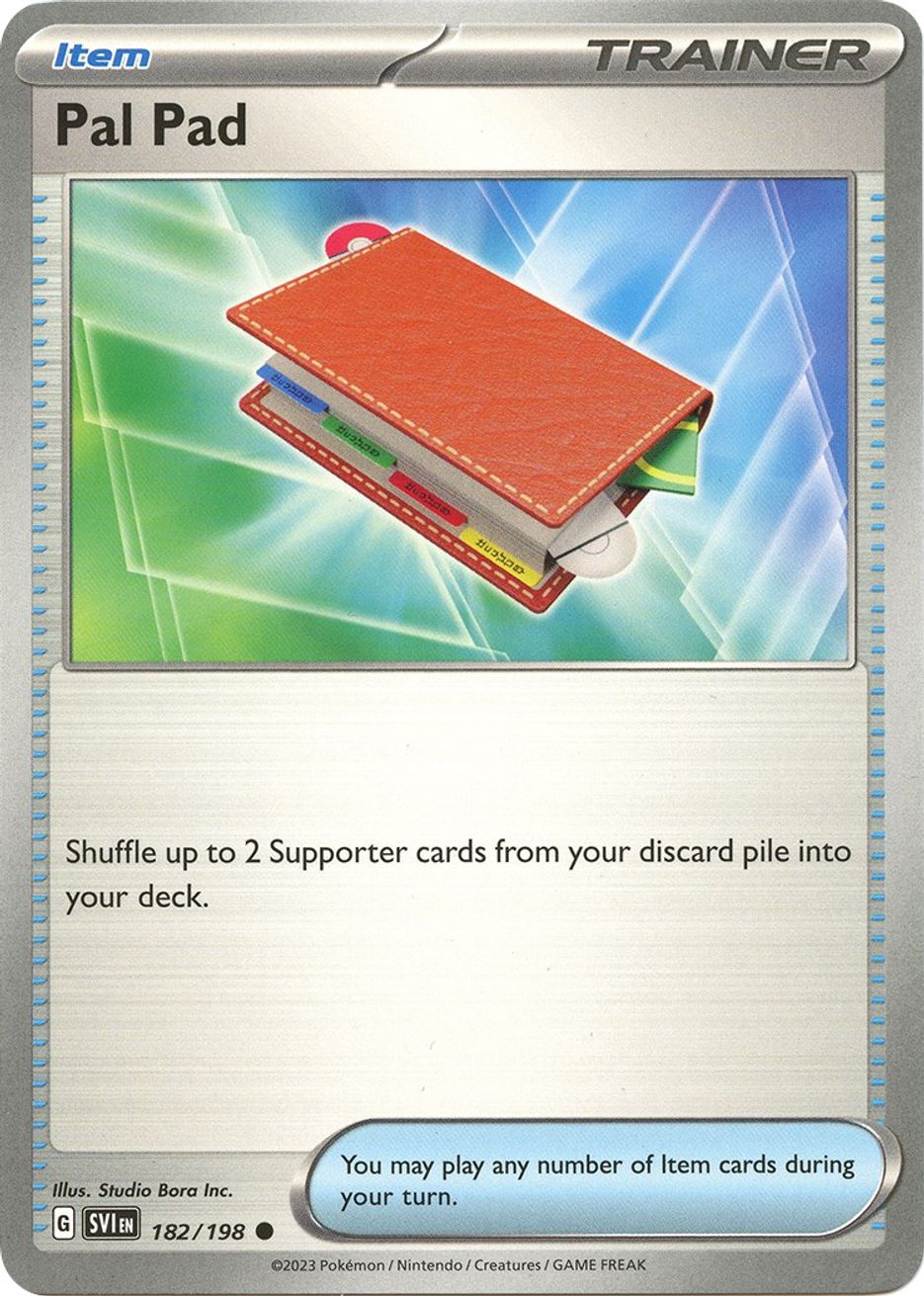 Buy Pal Pad Common - 182/198 - Pokemon TCG SV01: Scarlet & Violet Base ...