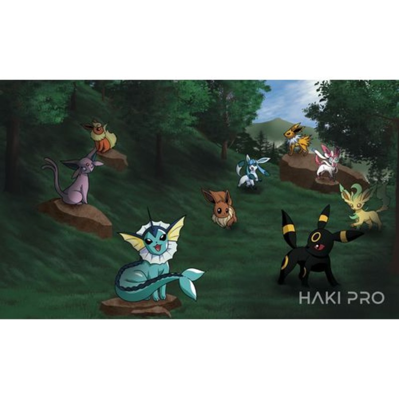 Buy Pokemon - Eeveelutions - Playmat/Mouse Pad - MyDeal