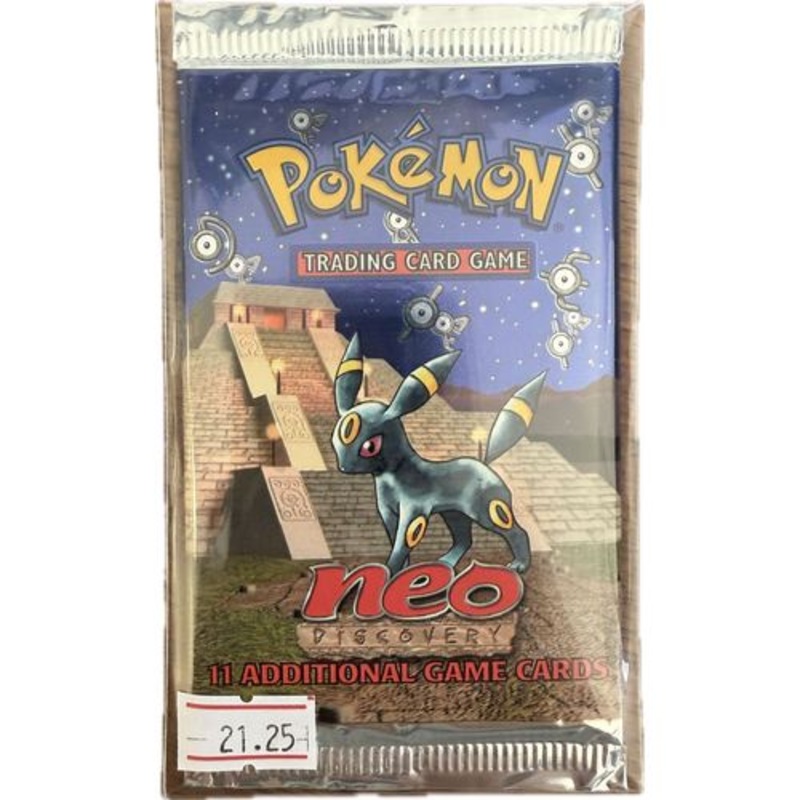 Buy POKEMON TCG Neo Discovery Unlimited Booster Pack - Heavy - Umbreon ...