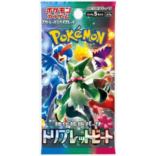 Buy Triple Beat SV1a Booster Pack - Japanese Pokemon TCG - MyDeal Australia