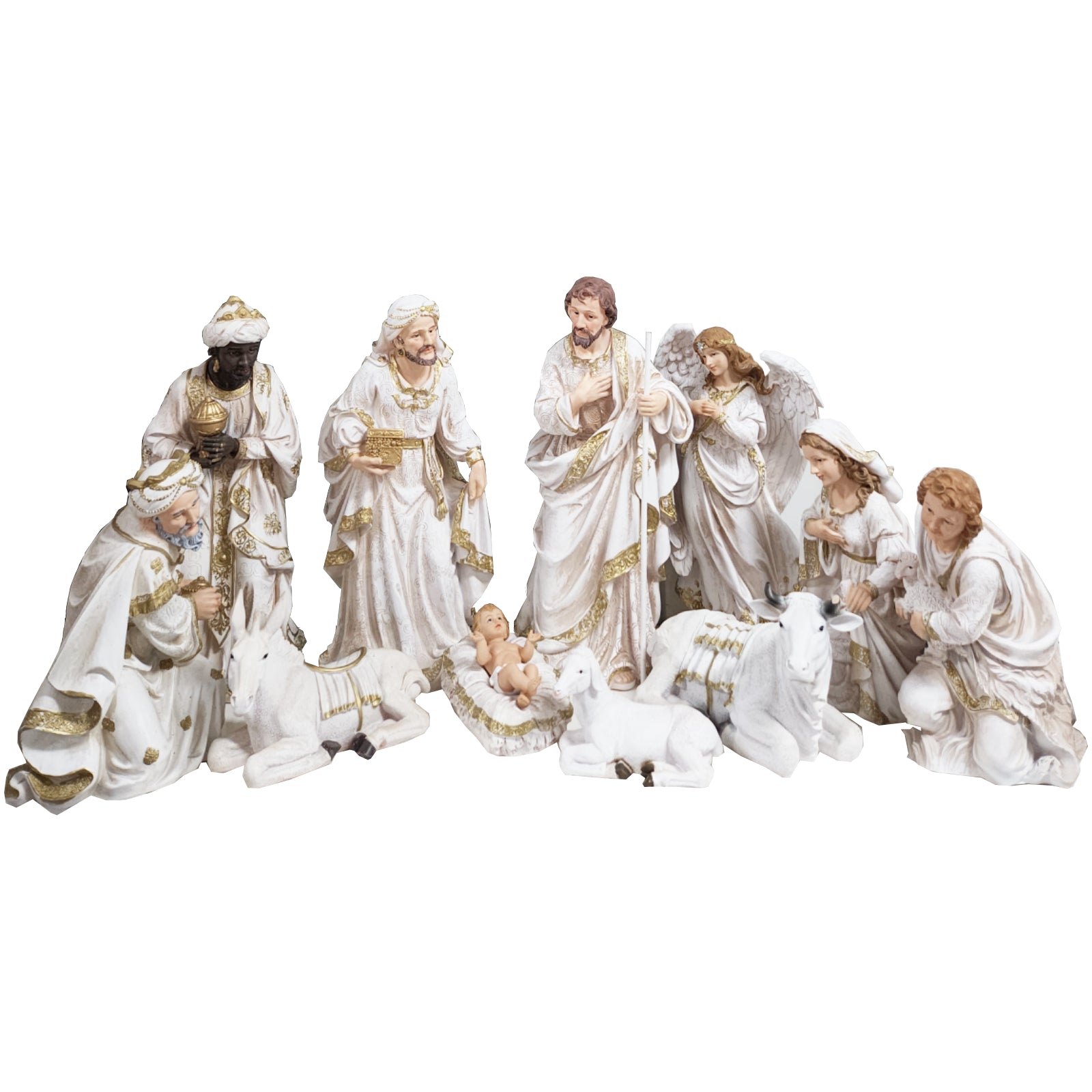 Buy 12-Piece Religious Nativity Figure Set 45CM - MyDeal Australia