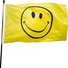 Buy 2-PACK Large Yellow Smiley Face Flag Heavy Duty Outdoor Happy 90 X ...