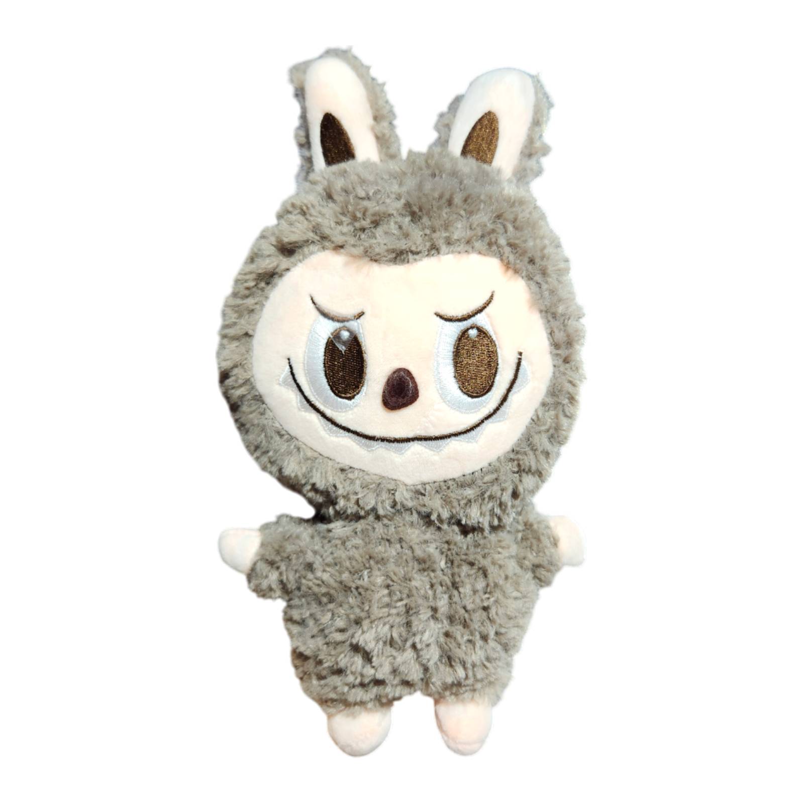 Buy 30cm LABUBU The Monsters Plush Toy - Dark Grey/Brown - MyDeal Australia