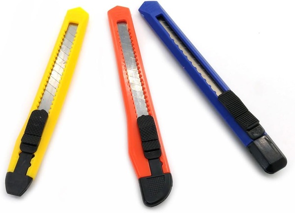 Buy 5 Set Heavy Duty Box Cutter Utility Knife Construction Knife Exacto ...